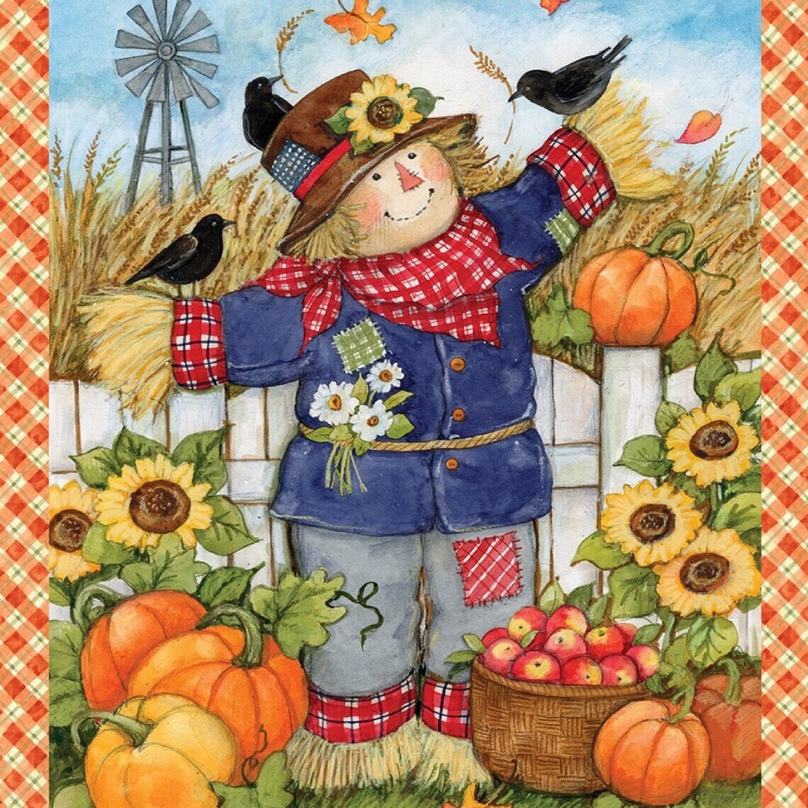 Scarecrow - Springs Creative - Susan Winget - Etsy