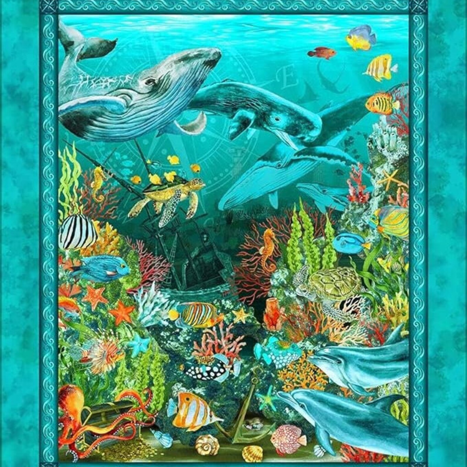 Calypso II in the Beginning Sea Creature Panel - Etsy