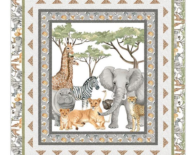 Center Stage Quilt Kit - Wild One by Northcott Fabrics - 64" X 70" - Etsy