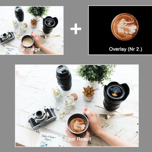 10 Coffee Overlays Coffee Art Overlay Foam Overlay Latte - Etsy Canada