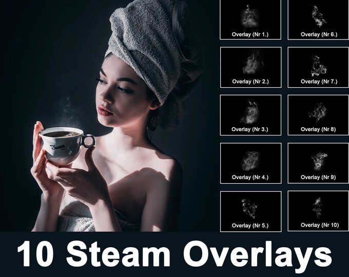 10 Steam Overlays, Fog Overlay, Mist Overlay, Smoke Overlay, Fog ...