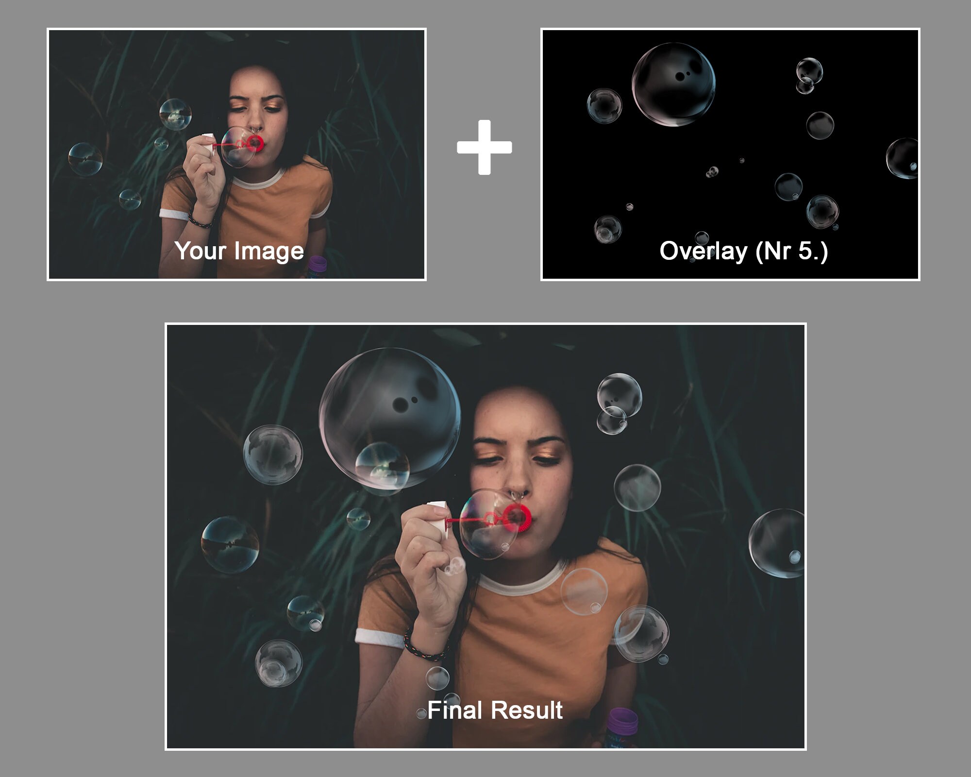 10 Realistic Soap Bubble Overlays Bubble Overlays Floating | Etsy