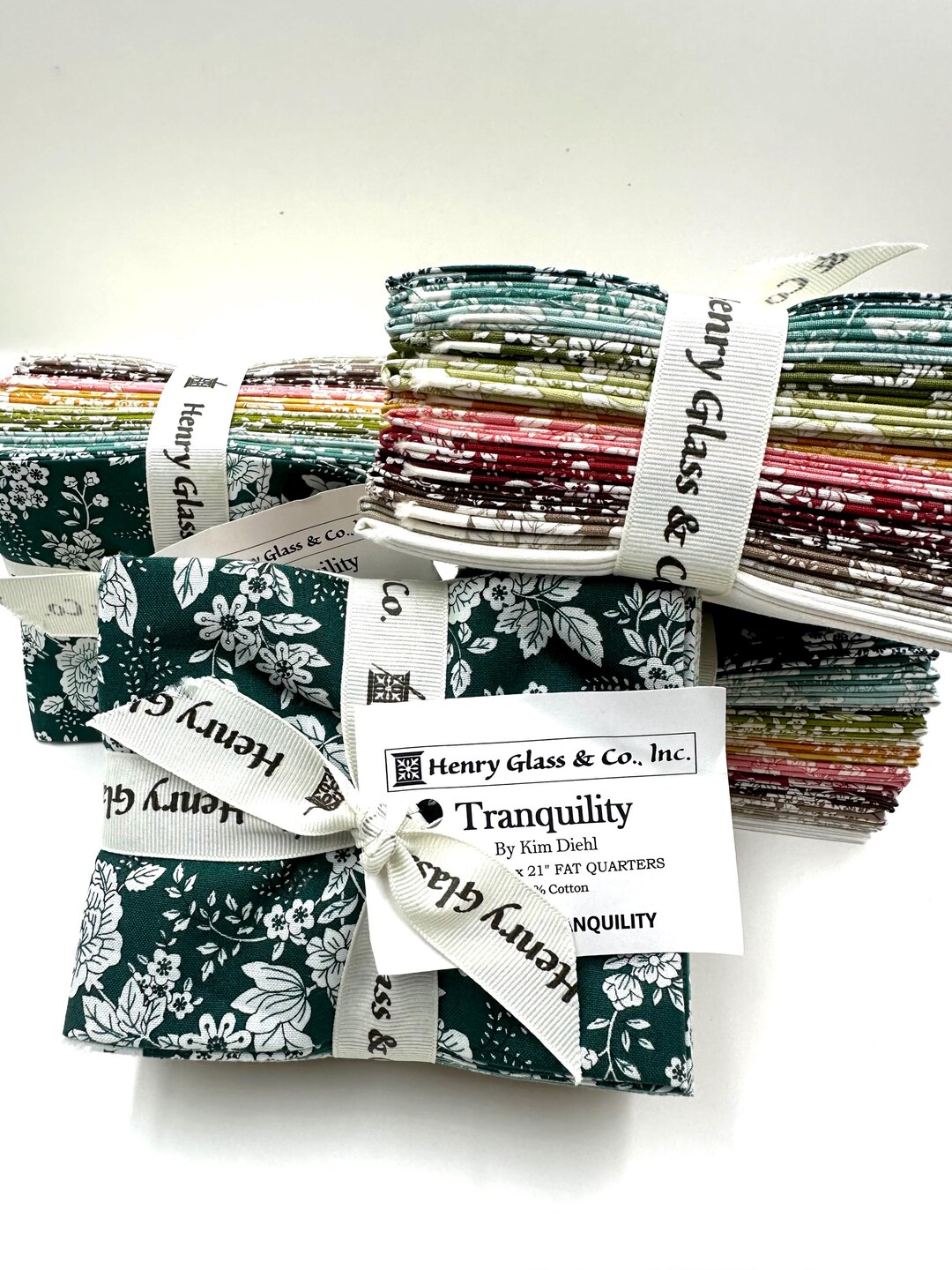 Tranquility 15 Piece Fat Quarter Bundle by Kim Diehl for Henry Glass - Etsy