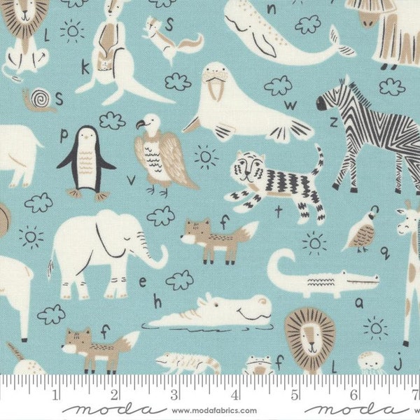 Alphabet Fabric - Etsy