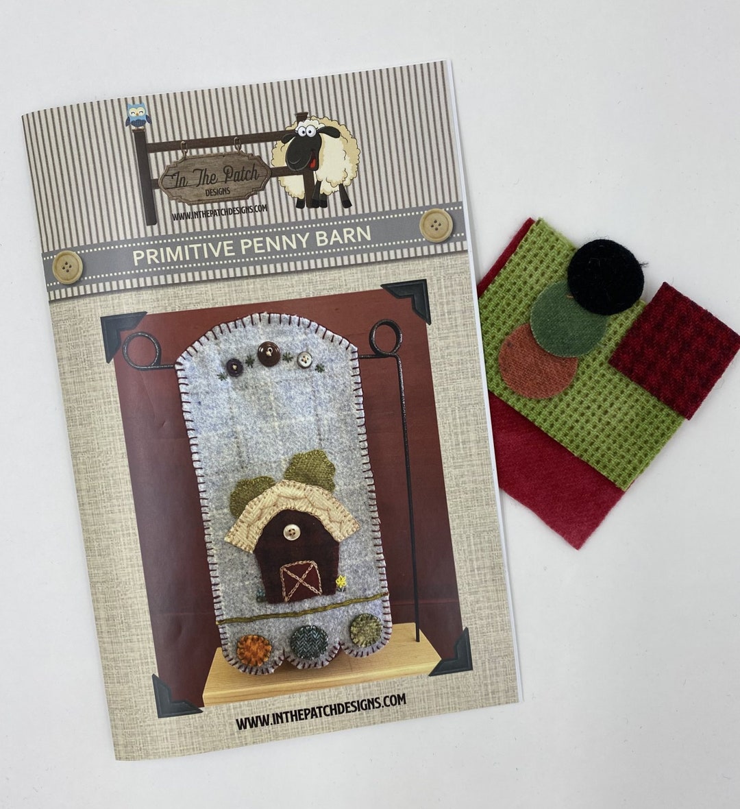 Primitive Penny Barn Mug Rug by in the Patch Designs (see Our Entire ...