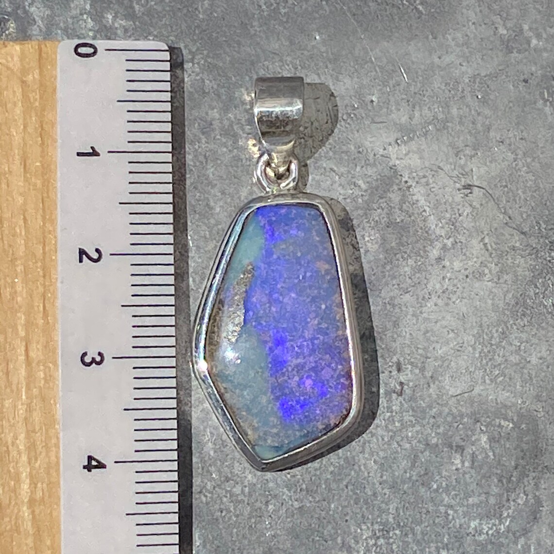 Opal Anhänger Australischer Opal Anhänger Boulder Opal - Etsy.de