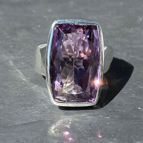 Amethyst Ring - Etsy