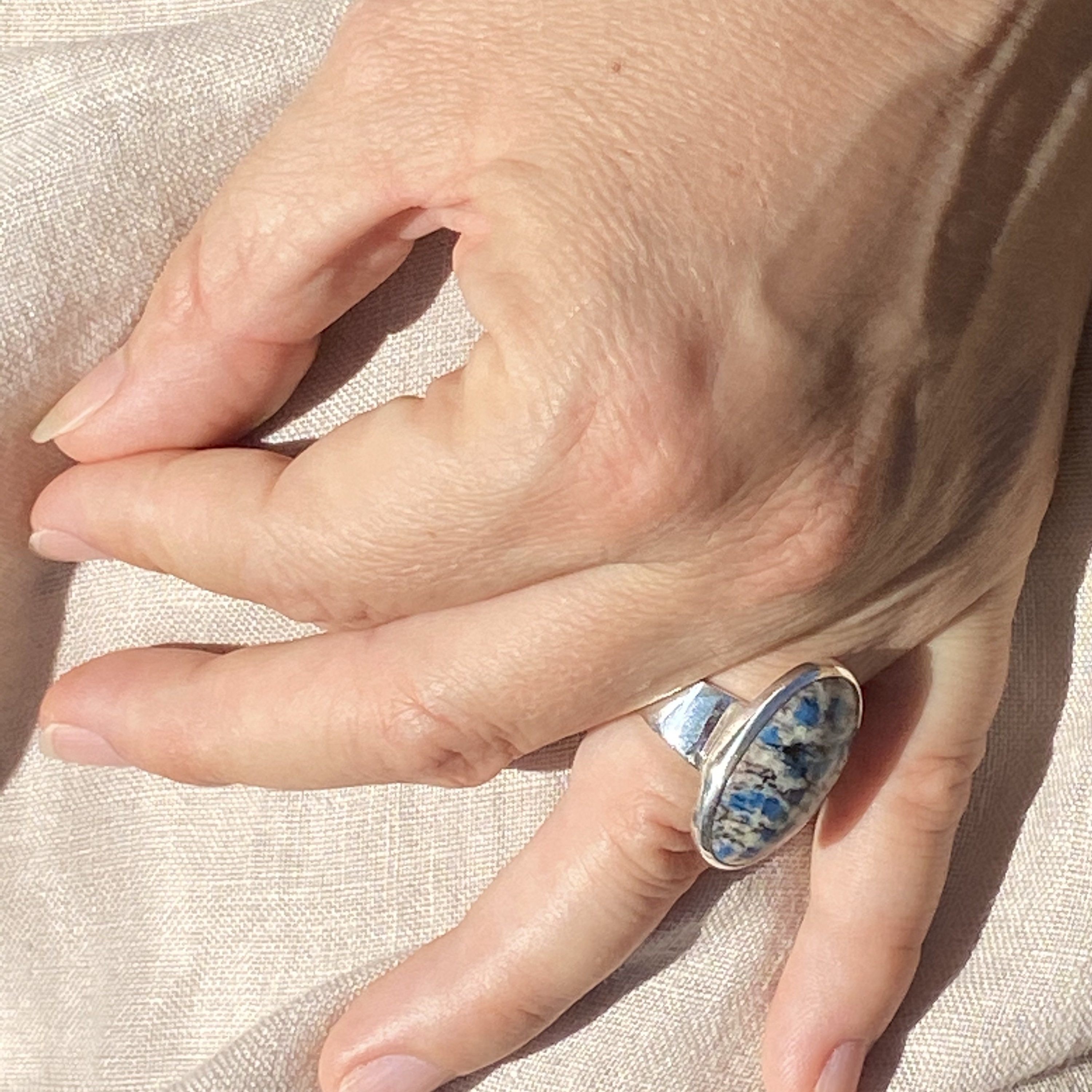 K2 stone ring / K2nite ring / K2 jasper ring | Etsy