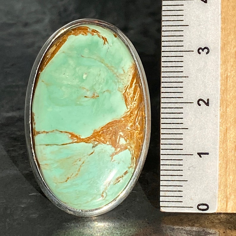 Variscite Ring Oval Variscite Ring Variscite Ring Size UK - Etsy