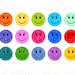 Girl Smiley Faces Clipart SVG/DXF/PNG - Etsy