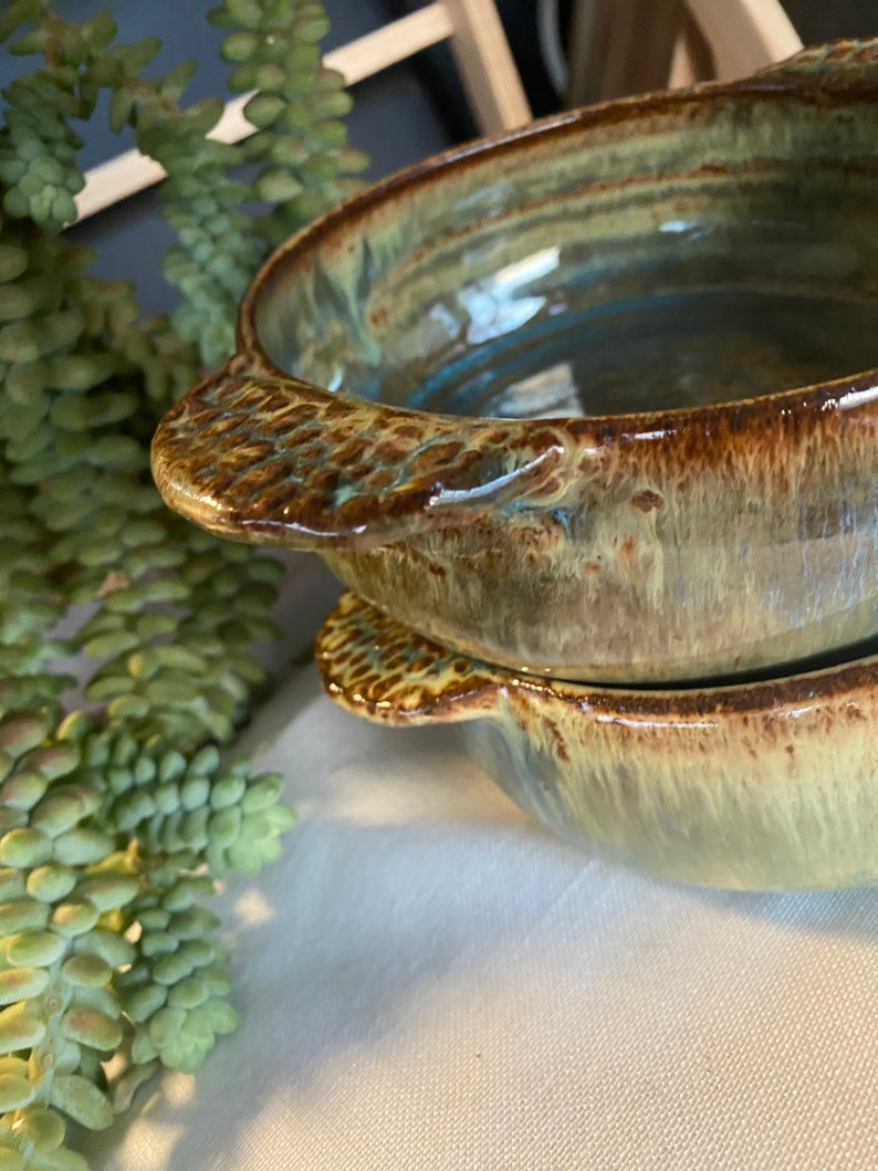 Two Clay Bowls - Etsy Canada