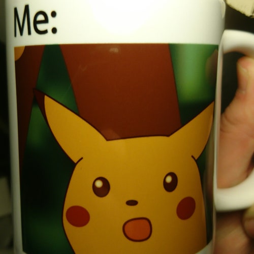 Shocked Meme Mug Inspired Funny Suprised Mug - Etsy