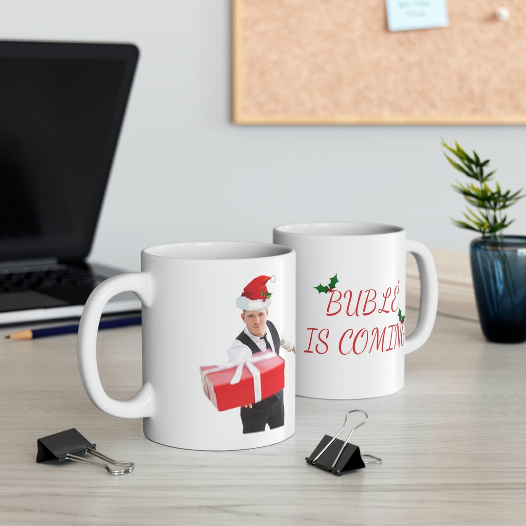 Michael Bublé Christmas Meme Funny Mug Gift Birthday Present Aunt Mum ...