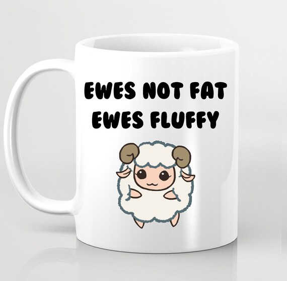 Cute Cartoon Fat Sheep