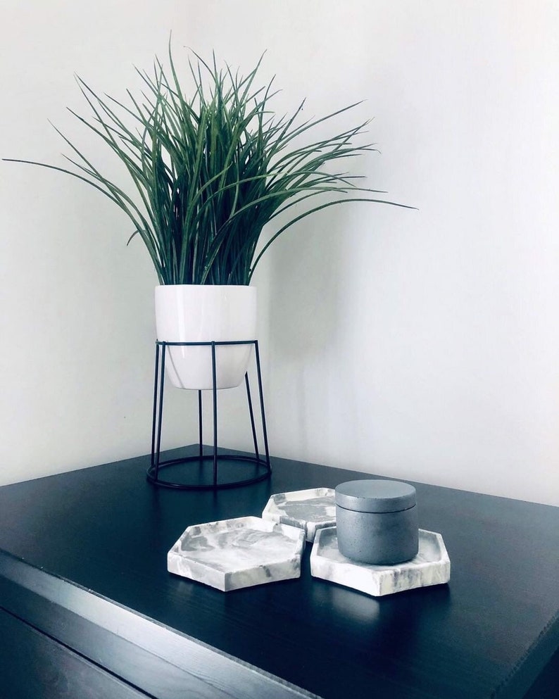 Modern Concrete Jewelry Box // Cufflinks Box // Rings Box // - Etsy