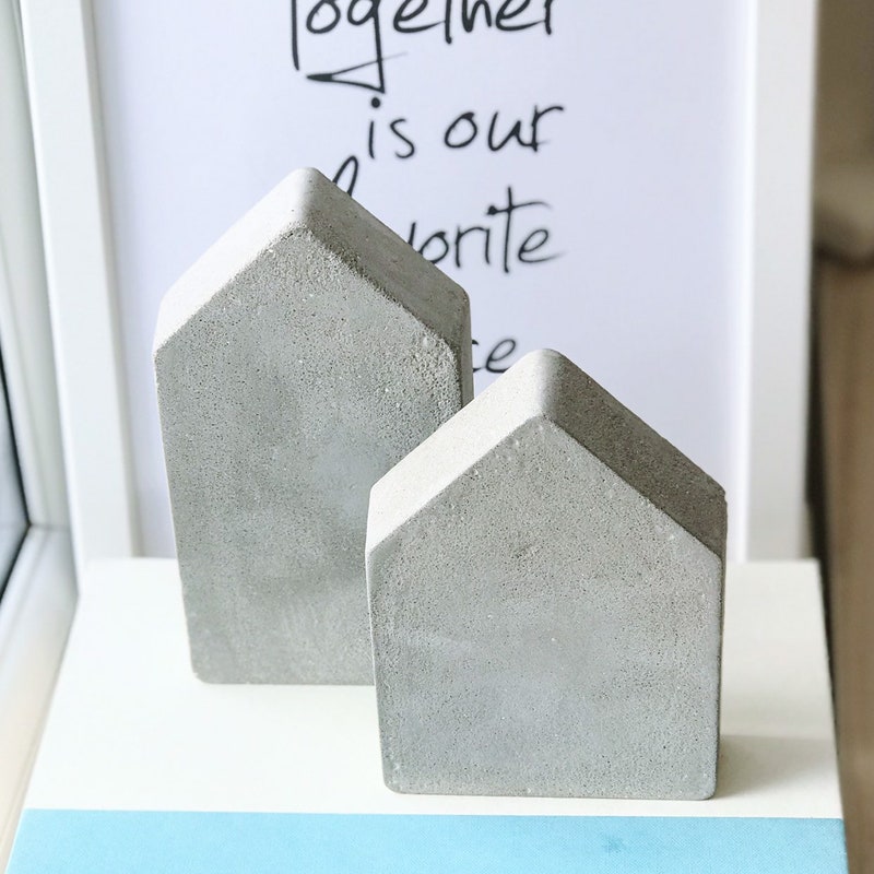 Concrete Bookends - Etsy