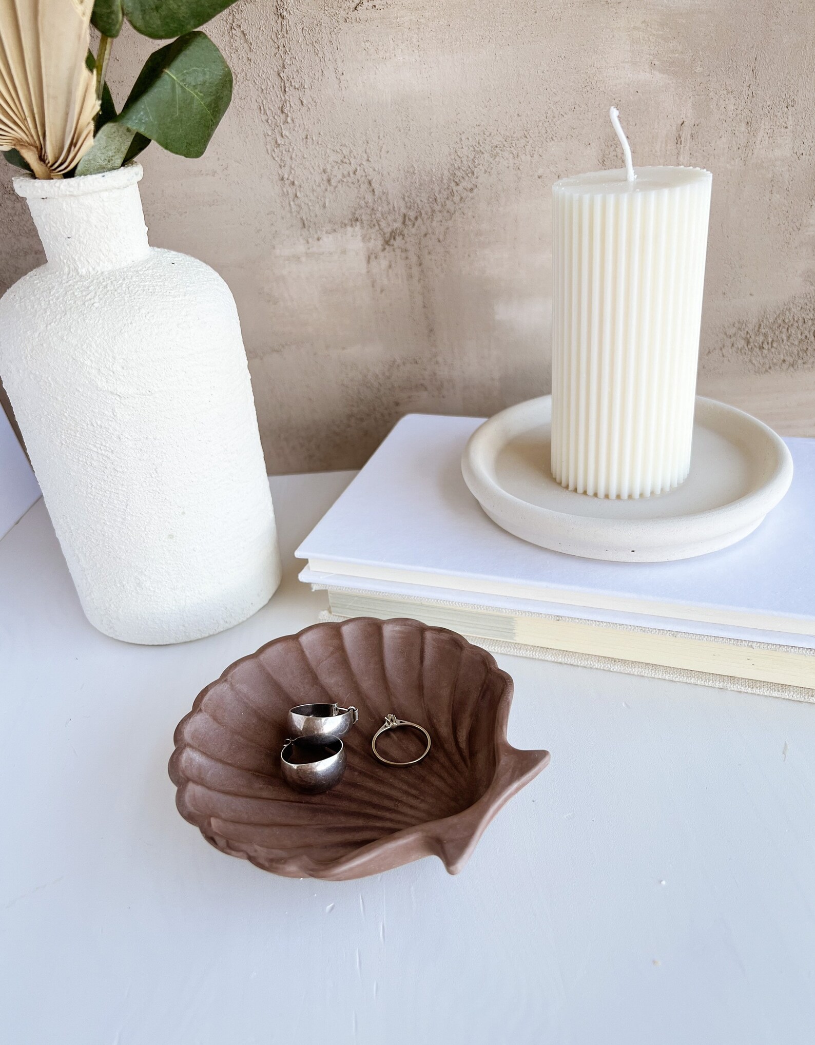 Concrete Shell Tray / Jewellery Dish - Etsy