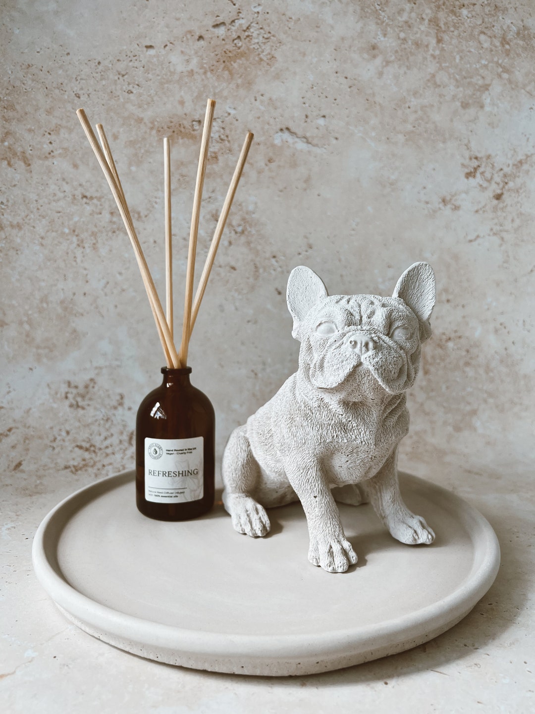 French Buldog Decor Dog Lover Gift Pug Decor Home Office Decor - Etsy