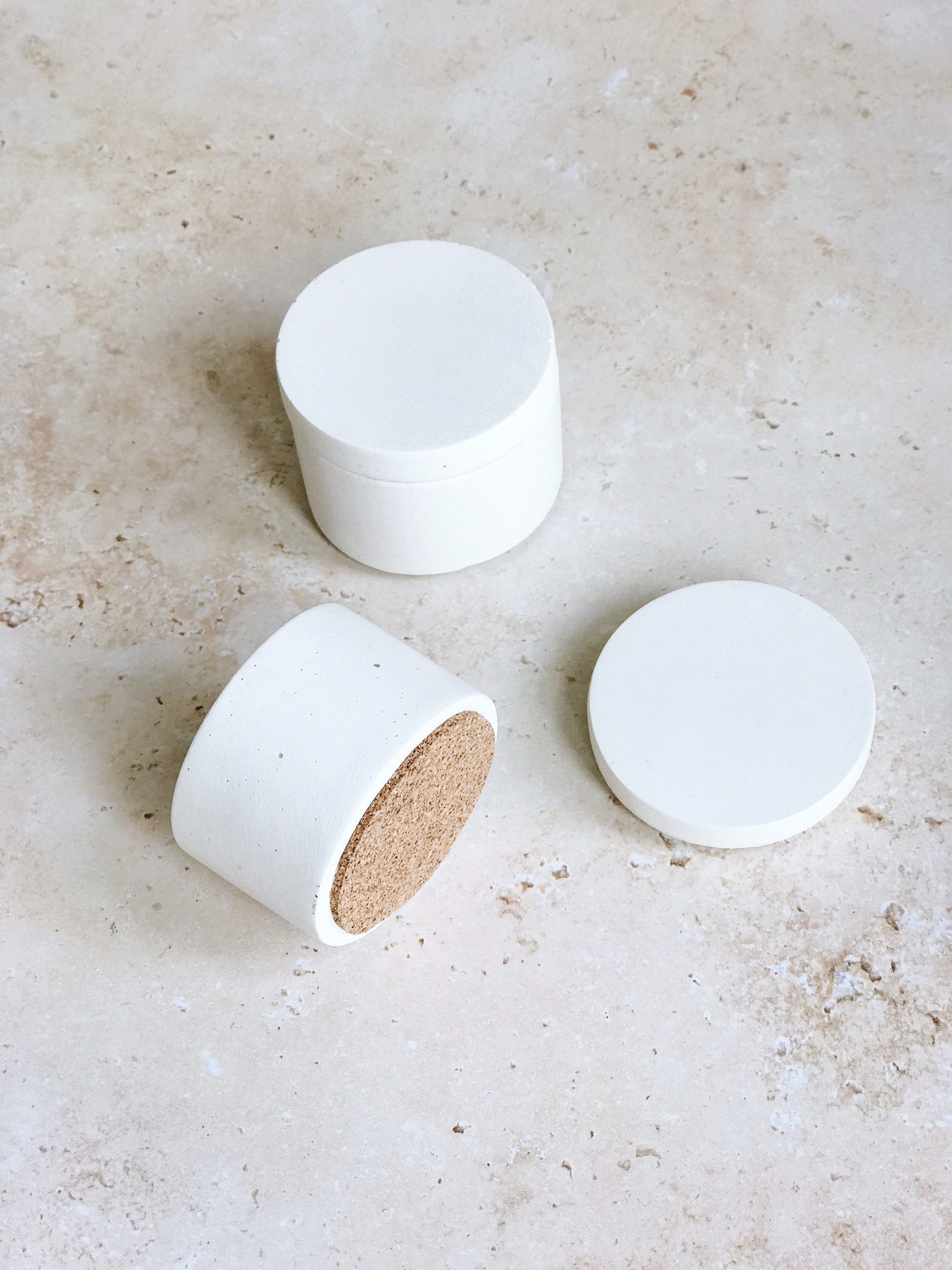 Modern Concrete Jewelry Box // Cufflinks Box // Rings Box // | Etsy