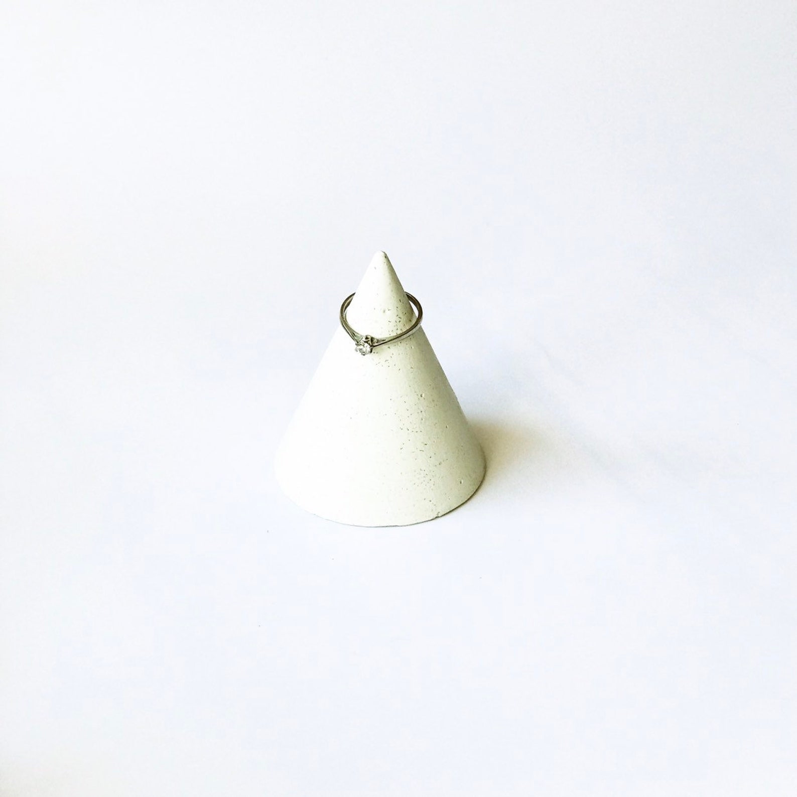 Ring Cone // Ring Holder // Engagement Ring Holder // Bridesmaid Gift ...