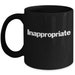 Inappropriate Coffee Mug Black Cup Rude Abrasive Offensive Vulgar Foul ...