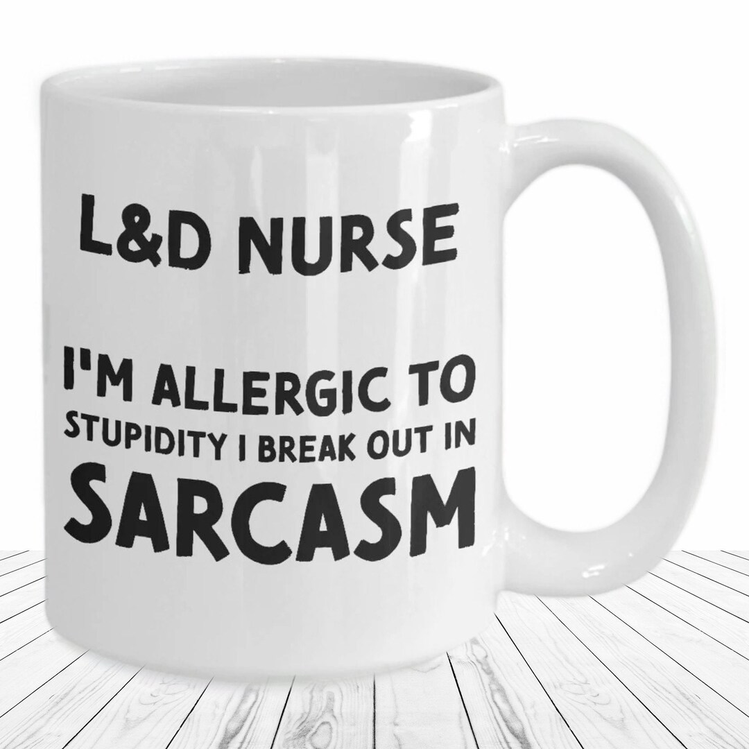LD Nurse Mug Labor and Delivery Nursing Gifts Postpartum Nurses Coffee ...
