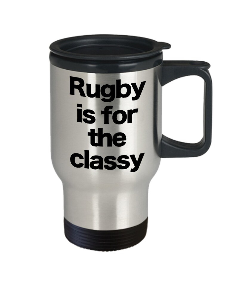 Rugby Mug Travel Coffee Cup Funny Gift for Dad Scottish - Etsy