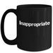 Inappropriate Coffee Mug Black Cup Rude Abrasive Offensive Vulgar Foul ...