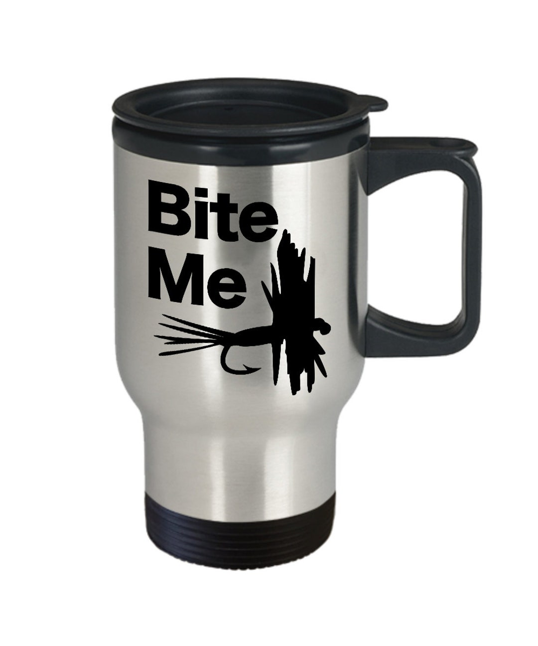 Fishing Lure Mug Travel Coffee Cup Gift for Him, Fisherman, Dad ...