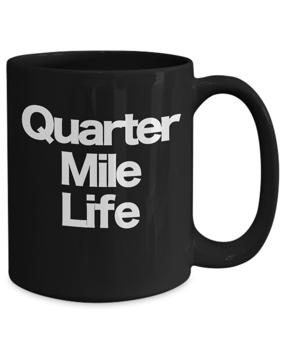 Drag Race Mug Black Coffee Cup Gift for Drivers Racers Grease Monkey on ...