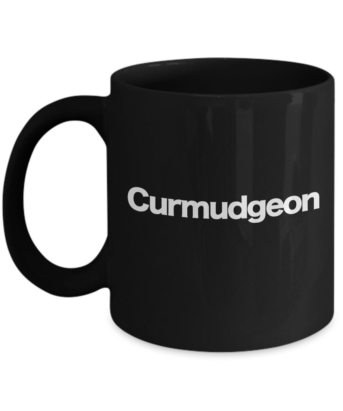 Curmudgeon Mug Black Coffee Cup Funny Gift for Cantankerous Grumpy Old Man Muppets - Etsy