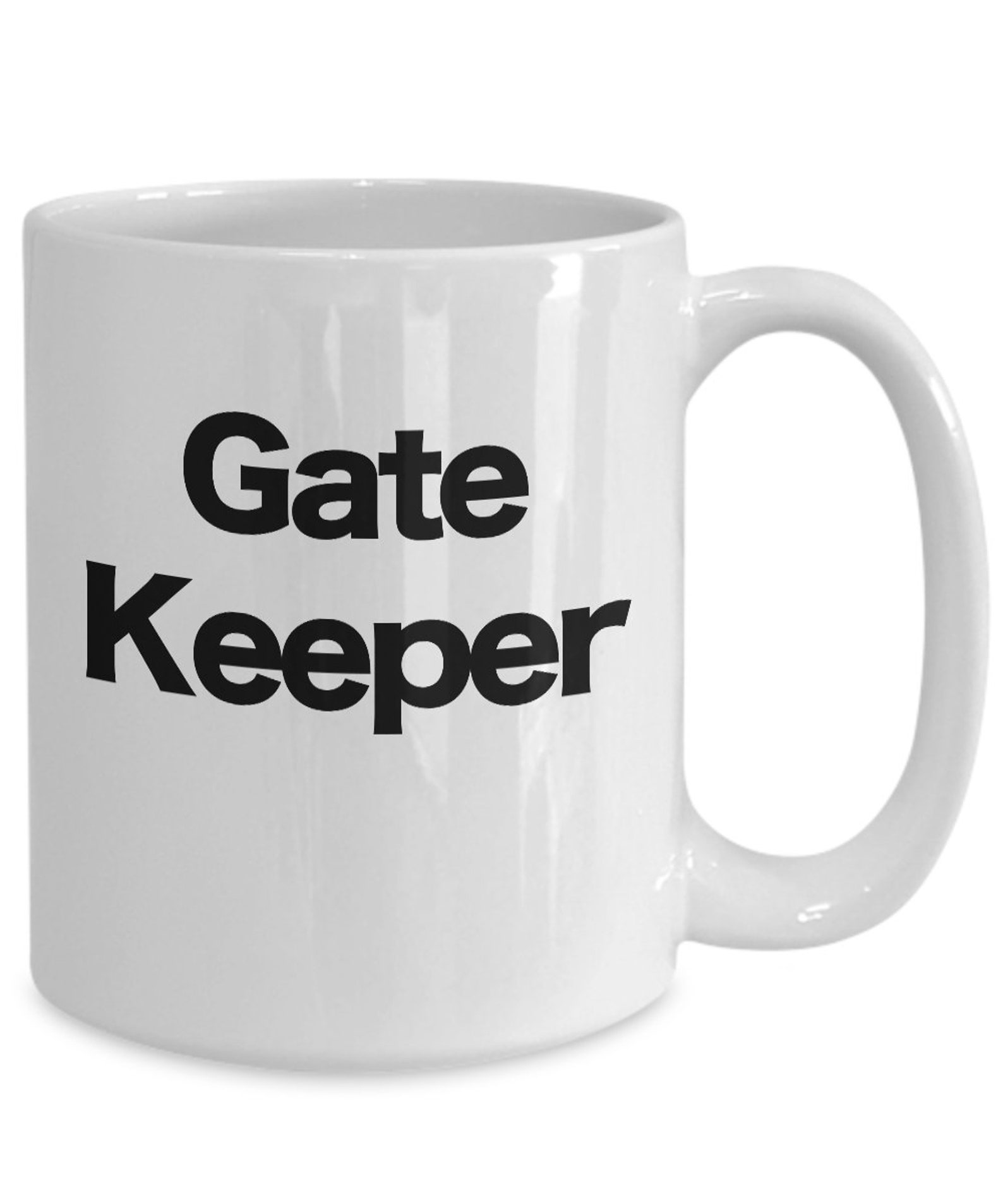 Gatekeeper Mug White Coffee Cup Funny Gift for Secretary - Etsy