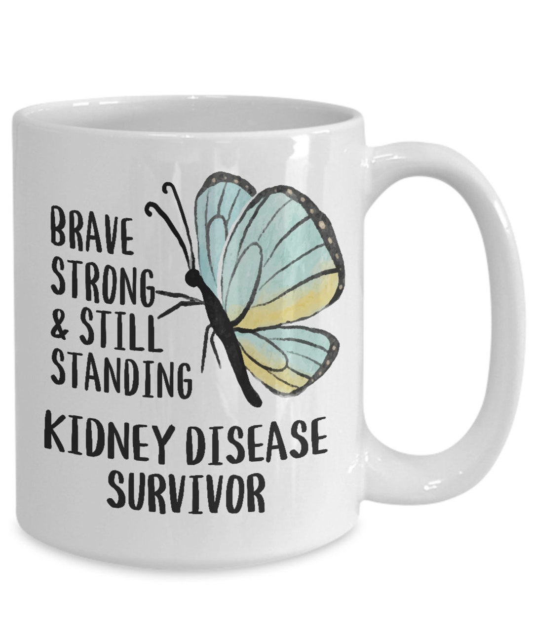 Kidney Disease Mug Polycystic Kidney Disease Awareness Dialysis Nurse ...