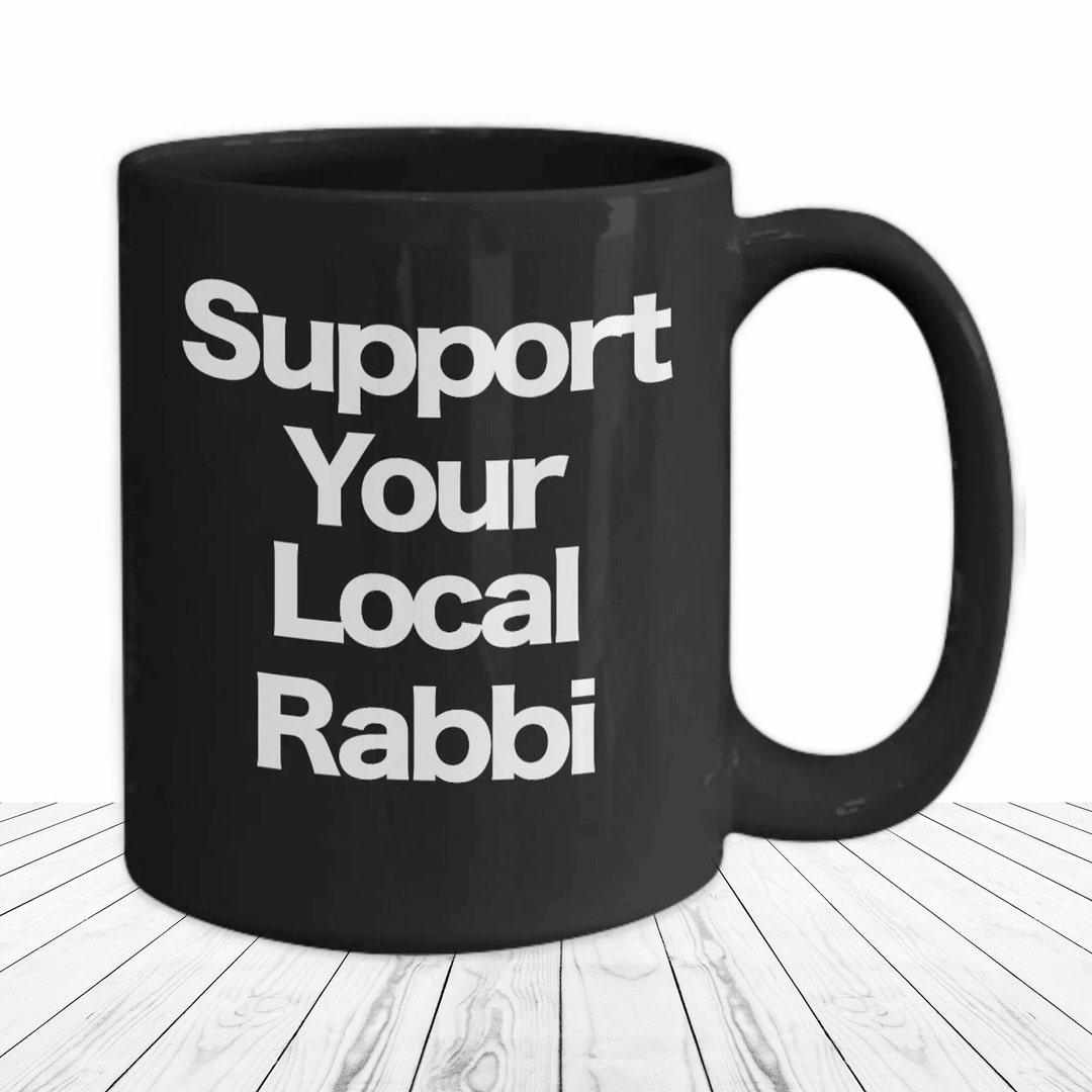 Rabbi Mug Spiritual Leader Coffee Cup Funny Jewish Gift Idea for ...