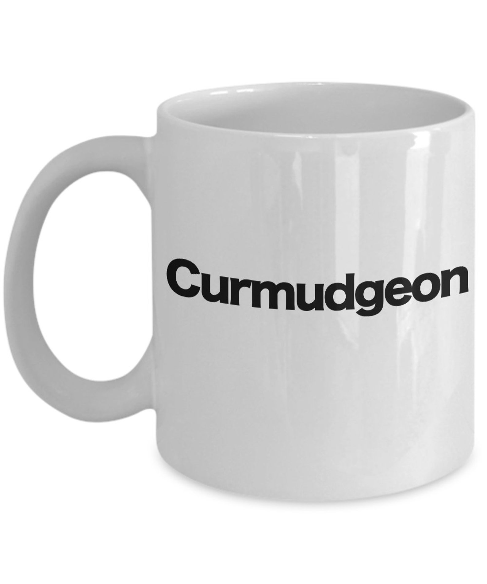 Curmudgeon Mug White Coffee Cup Funny Gift for Cantankerous Grumpy Old Man Muppets - Etsy
