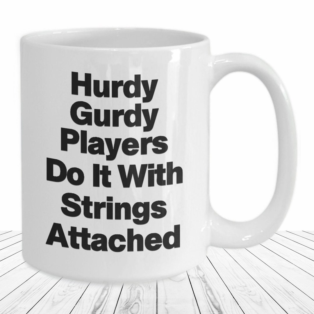 Hurdy Gurdy String Instrument Mug Funny Strings Musician Coffee Cup ...