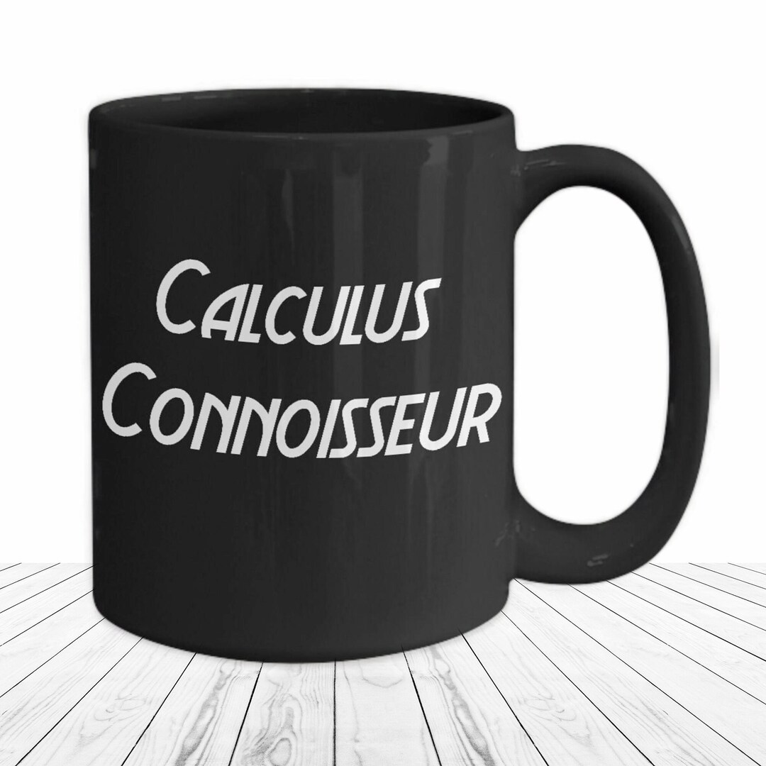 High School Calculus Teacher Mug Funny Math Teacher Black Coffee Cup ...