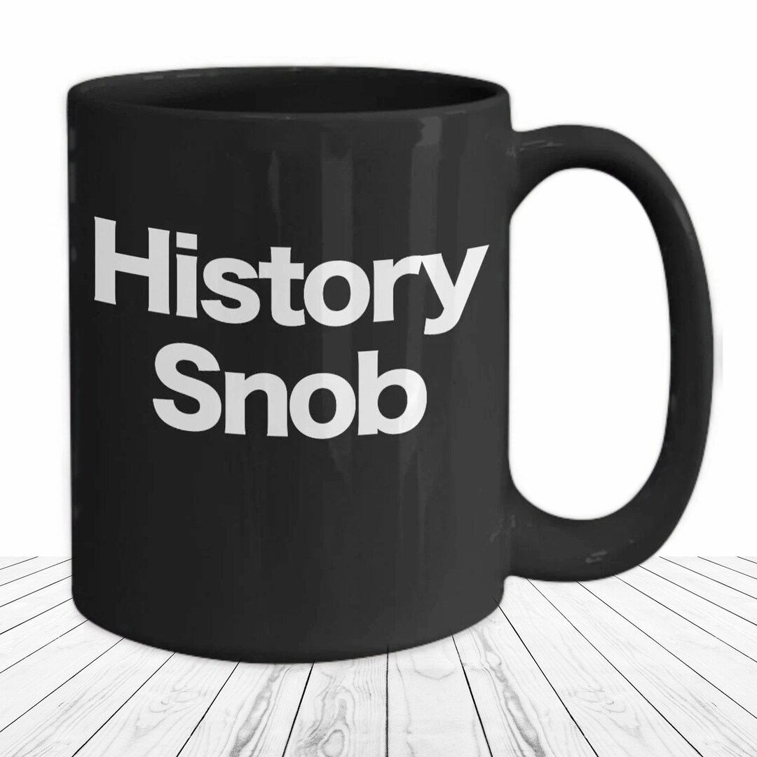 US History Buff Mug Civil War History Black Coffee Cup Funny Gift for ...