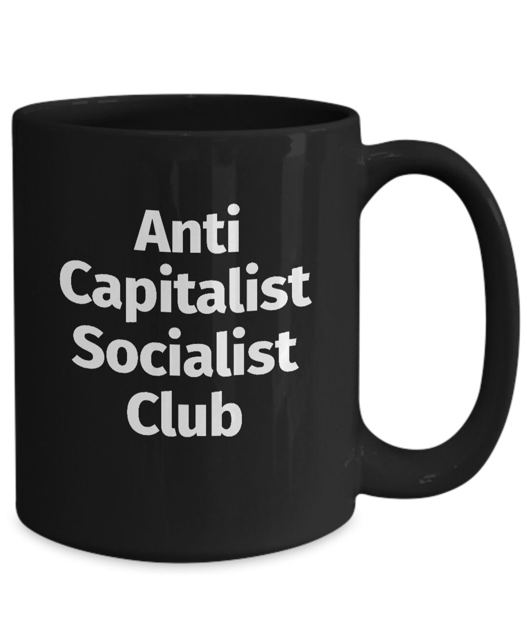 Socialist Club Mug Black Coffee Cup Anti Capitalist Communist - Etsy
