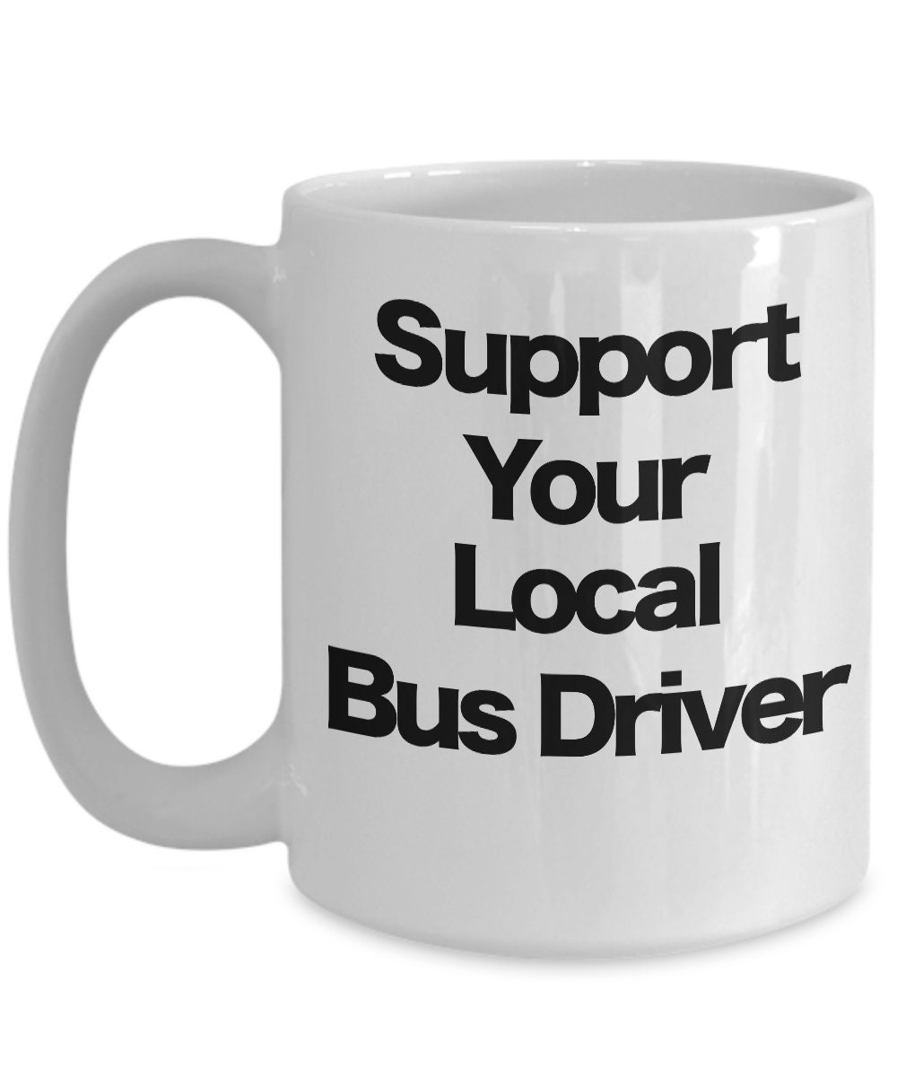 City Bus Driver Mug White Coffee Cup Funny Gift for Best - Etsy