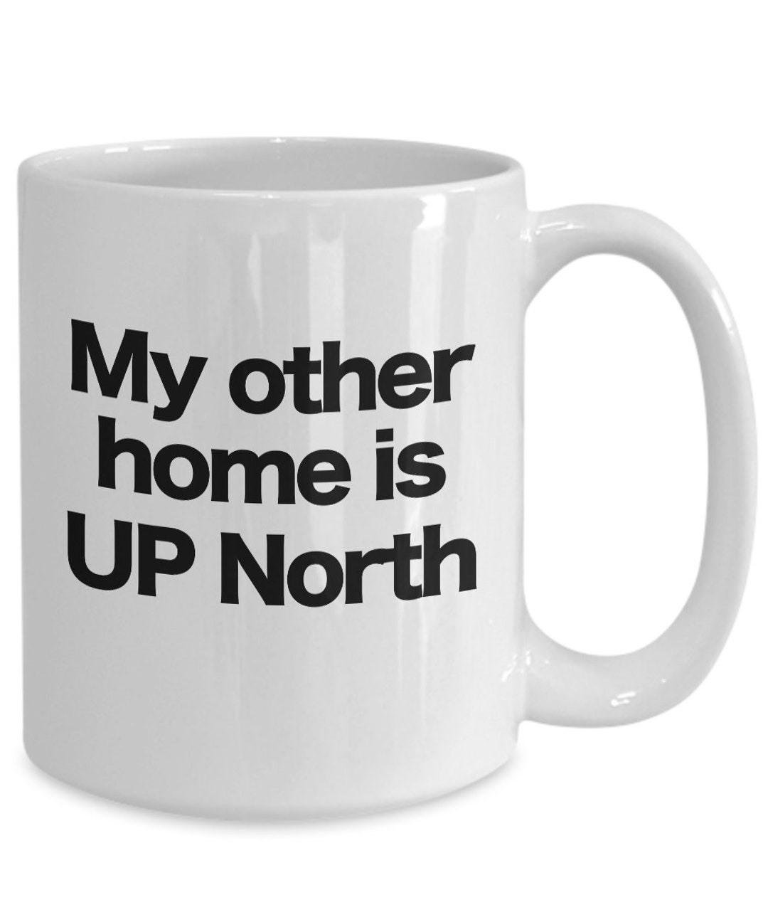 Upper Peninsula Coffee Cup up North Home Mug Funny Gift for Troll Pure ...