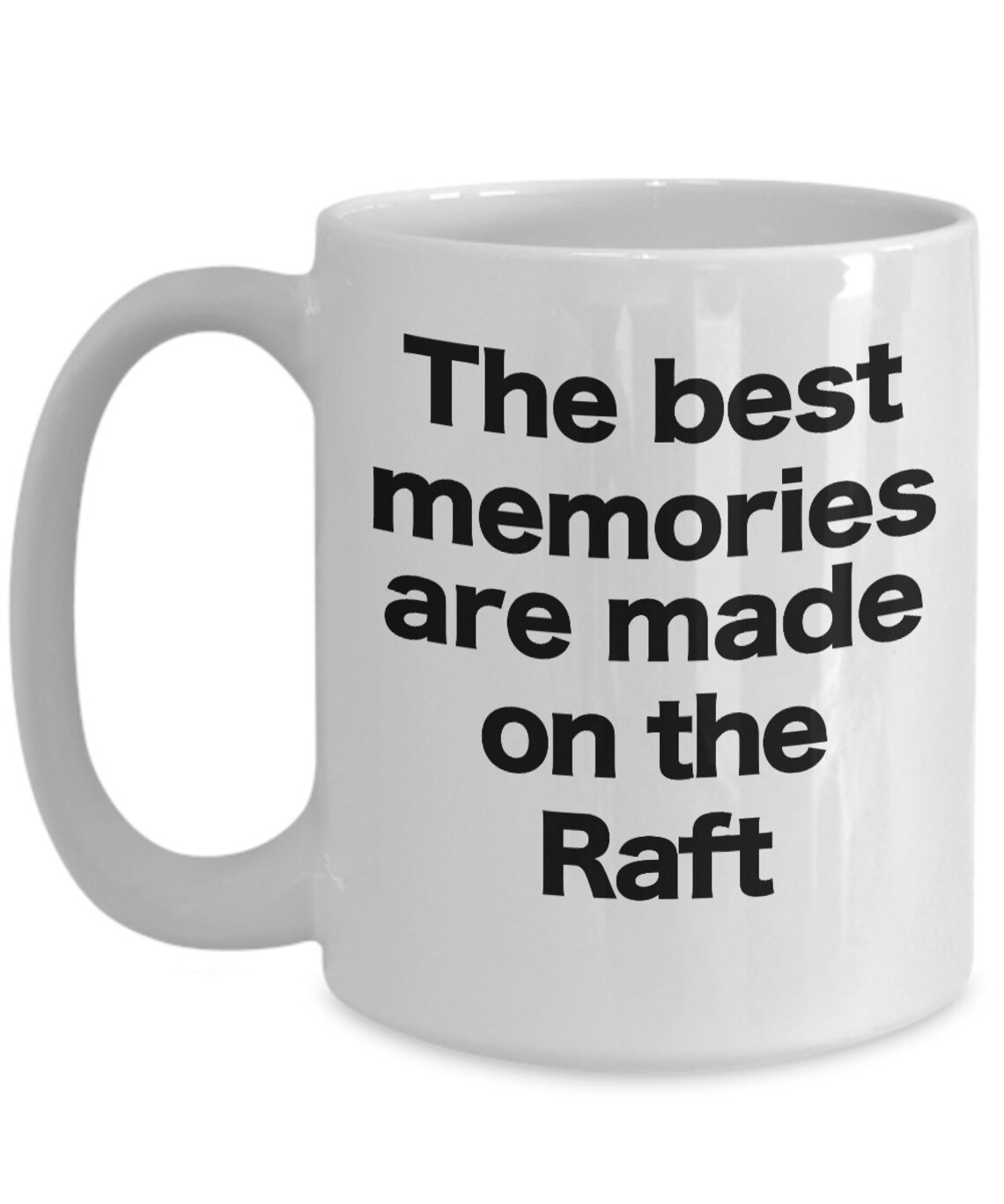 The Raft Mug White Coffee Cup Funny Gift for Mom Dad - Etsy