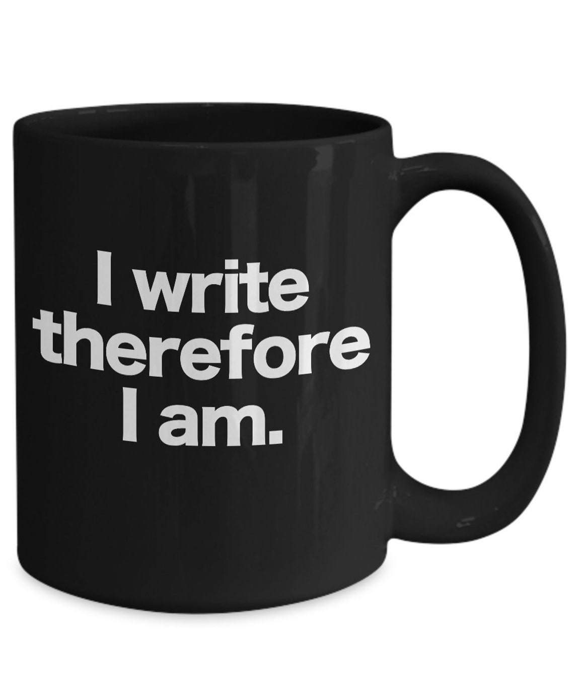 Writer Mug Black Coffee Cup Funny Gift for Author Journalist - Etsy