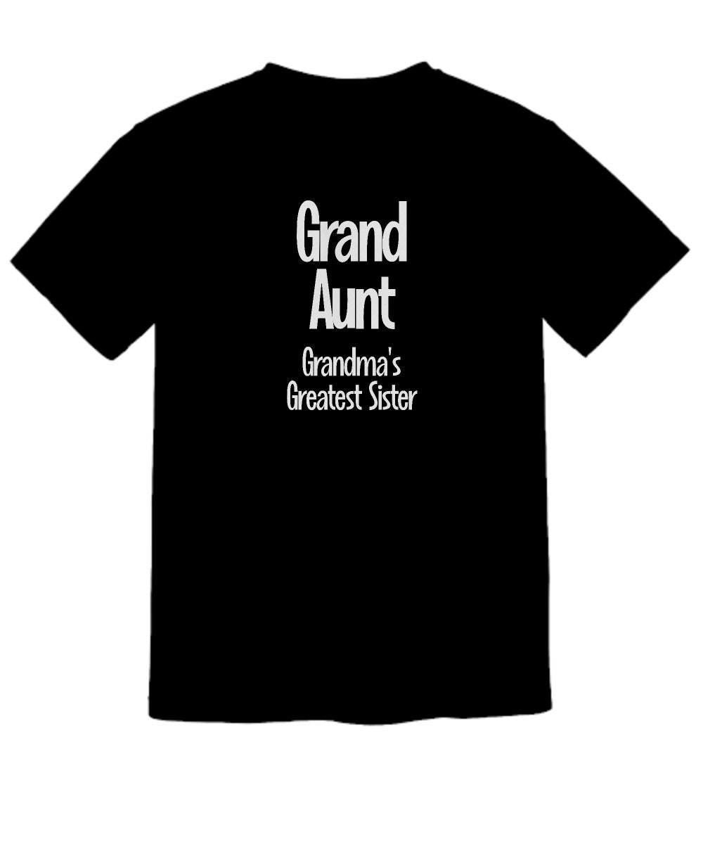 Great Aunt Shirt Promoted to Grand Aunt T-shirt Funny Gift for Big ...