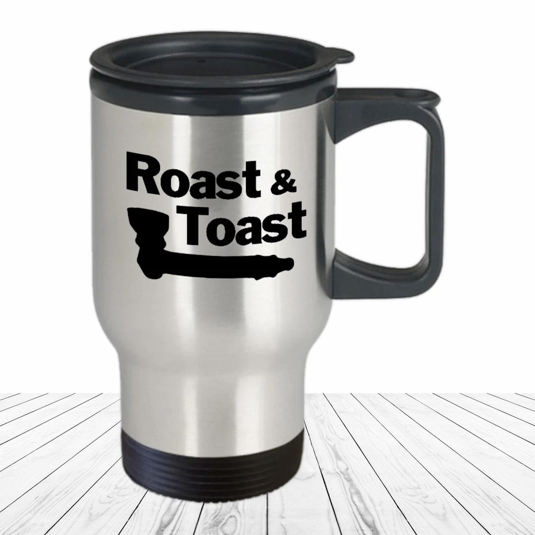Premium Roast and Toast Mug Budtender Travel Coffee Cup Complete ...