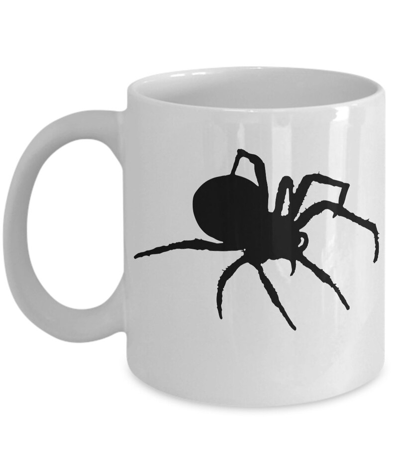 Spider Mug Tarantula Coffee Cup Funny Gift for Spider Dad Creepy Crawly ...