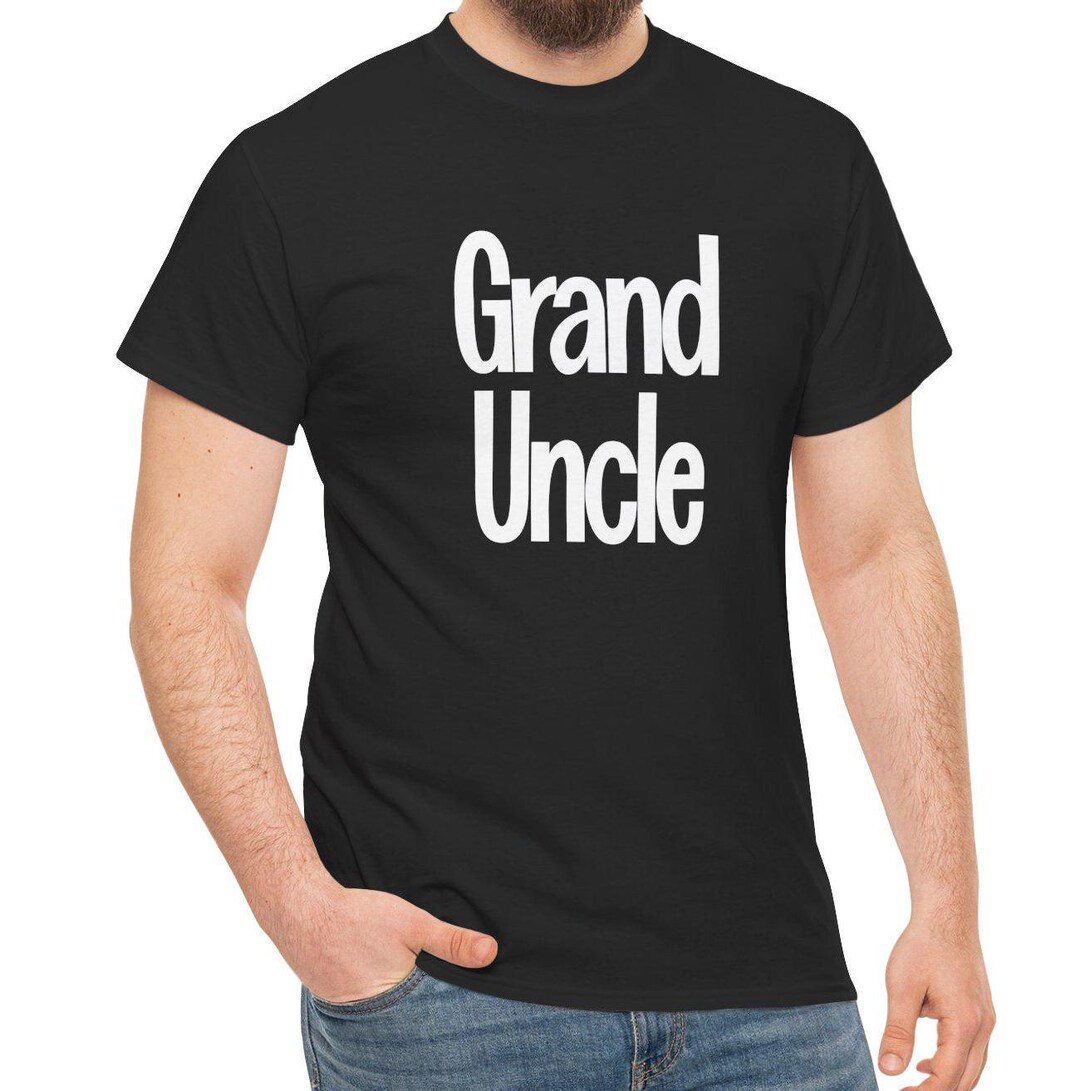 Great Uncle T-shirt Grand Uncle Shirt Promoted to Greatness Gifts for ...