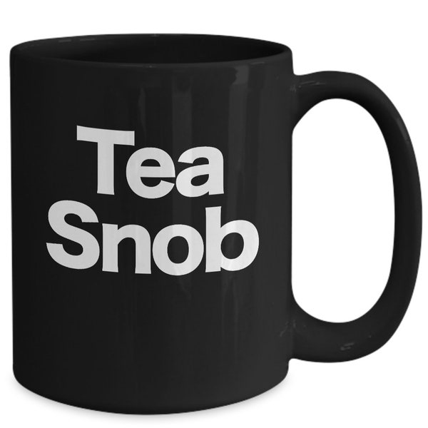 Tea Snob - Etsy