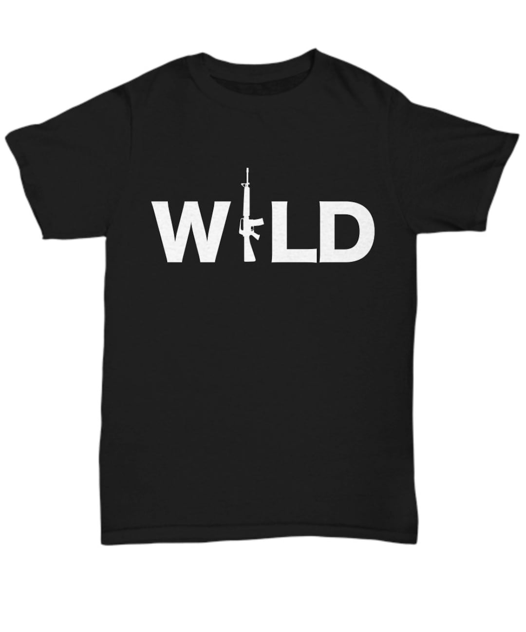 Rifle T Shirt Funny Gift for Armed Infantry Western Sharp Shooting ...