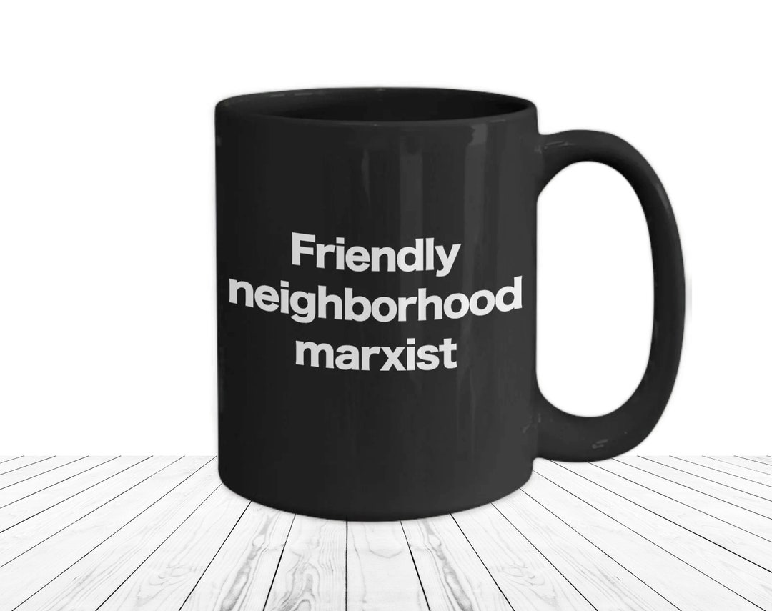Karl Marx Mug Marxist Black Coffee Cup Funny Gift for Communist ...